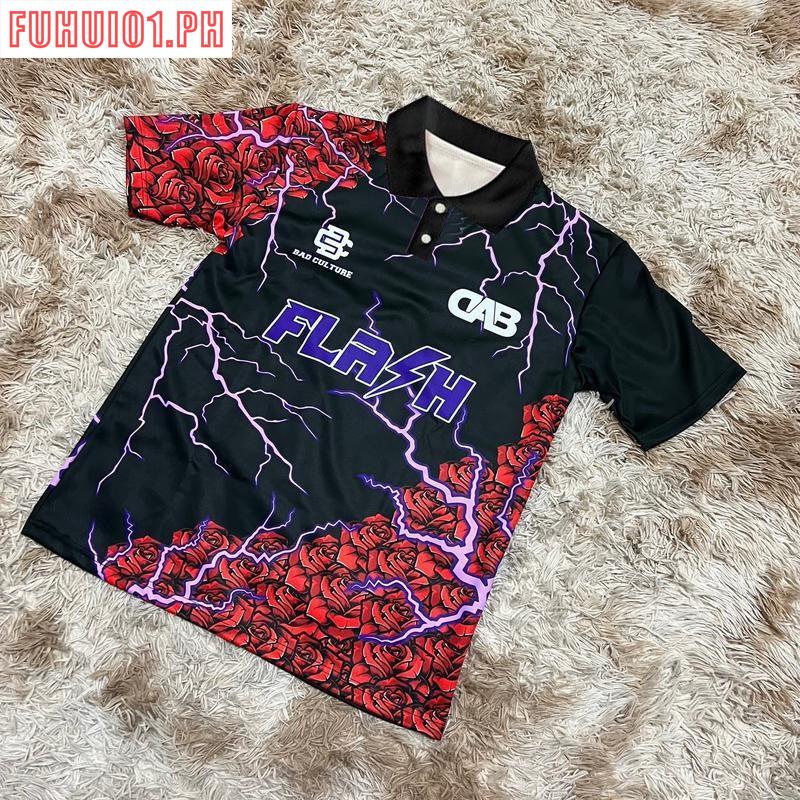 (Fuhui01) JERSEY DAB HOME AWAY FLASH 2023 RETRO COLLAR Baju Jersey ...