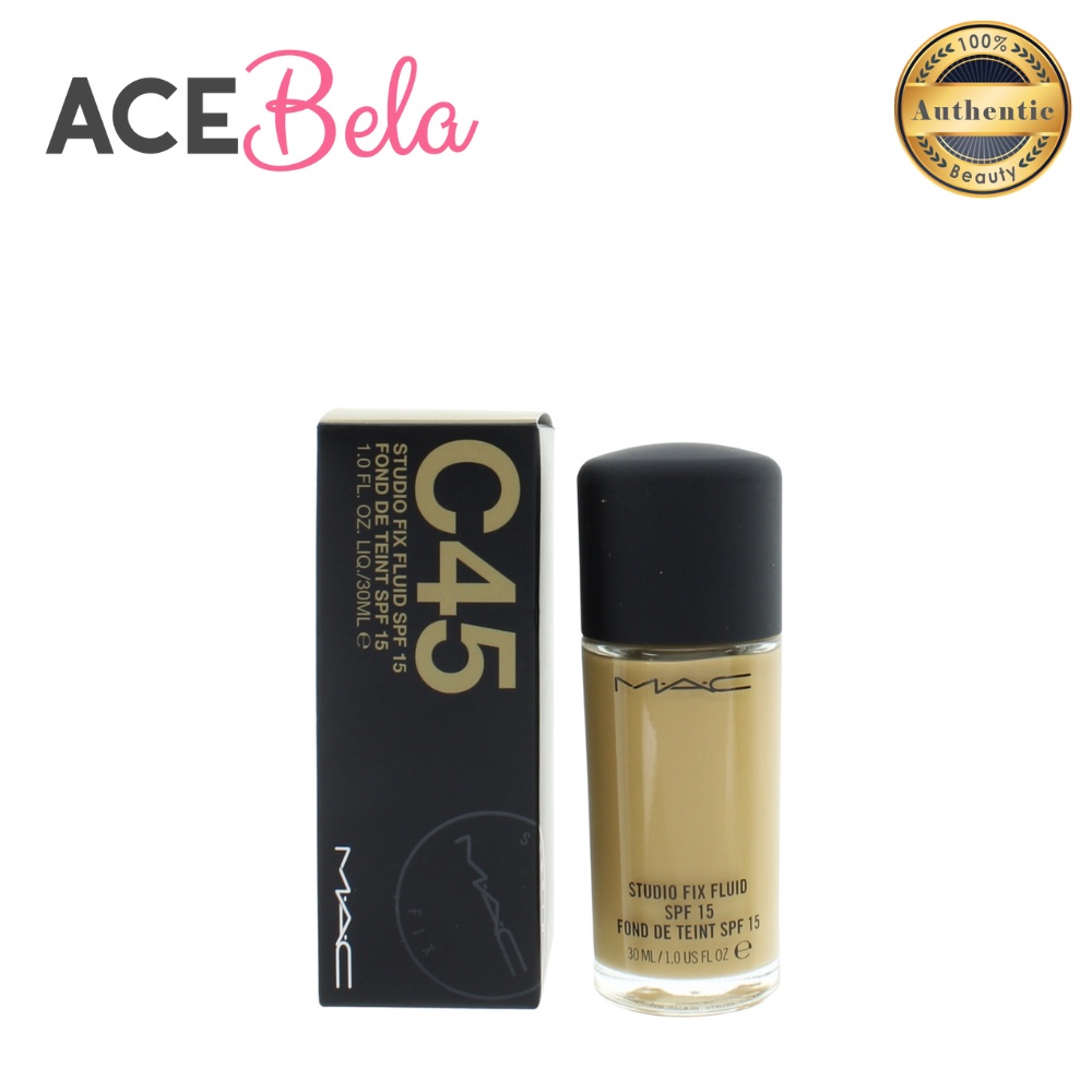 [CLEARANCE] Mac Studio Fix Fluid SPF15 #C45 30ml (Box Damaged) (100% ...