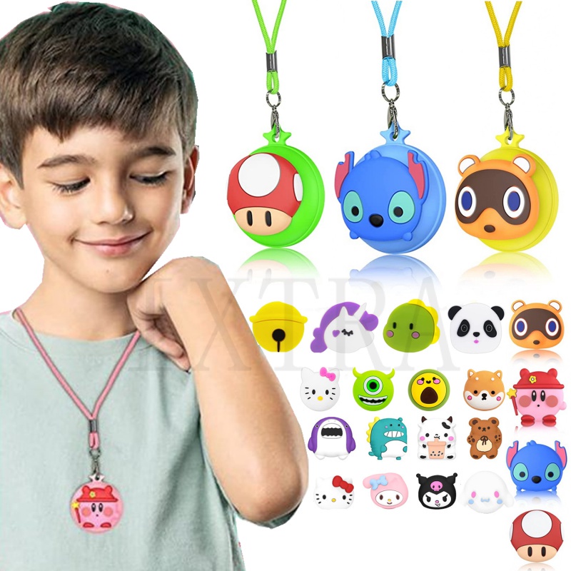 AirTag Necklace for Kids, AirTag Holder for Kids Cute Cartoon ...