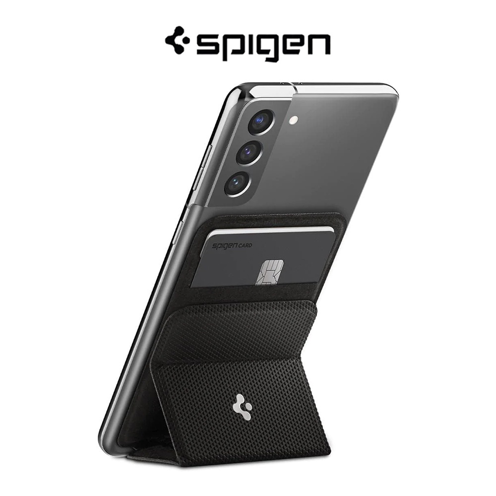 Spigen Universal Card Holder Phone Stand Smart Fold Card Wallet 3M For ...