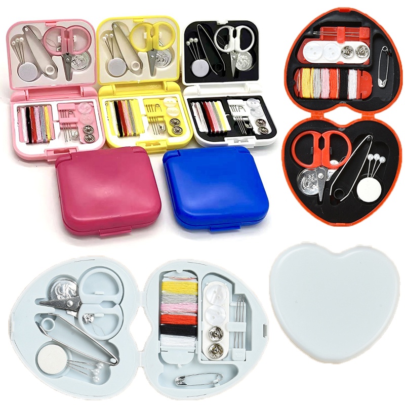 Mini Needle and Thread Box Household Needle and Thread Box Set ...