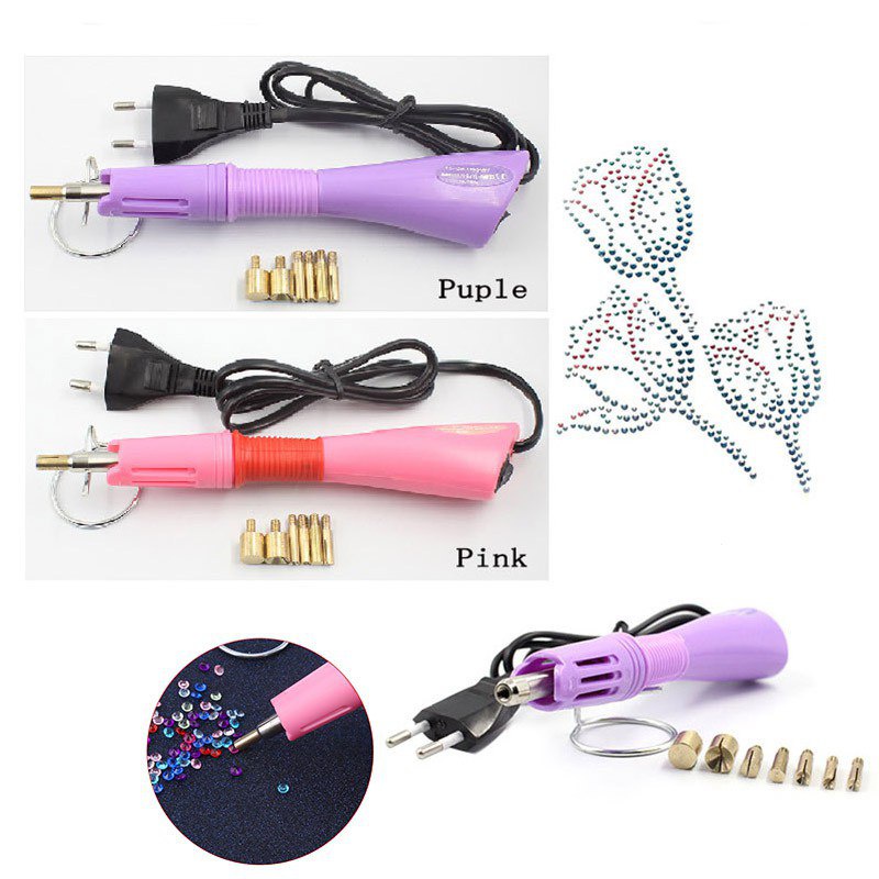 Ready Stock1Pcs DIY Rapid Heating Up Fix Wand Rhinestone Crystal Hotfix ...