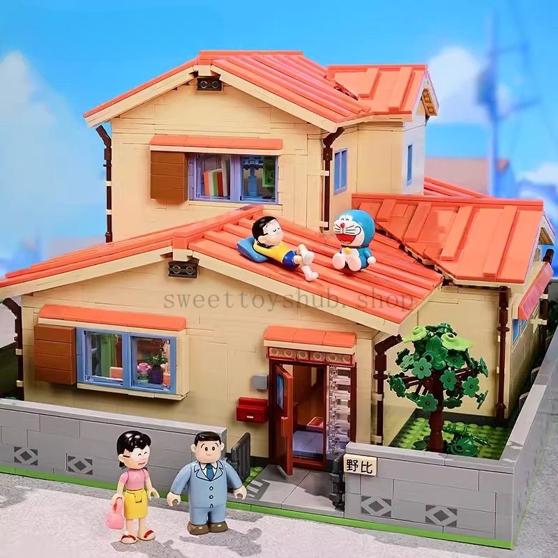Ready Stock SweetToys * Keeppley Doraemon Nobita's House Building ...