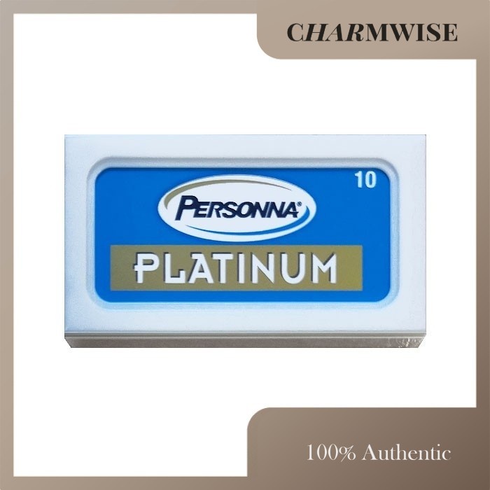 Personna Platinum Double Edge Stainless Steel Safety Razor Blade ...