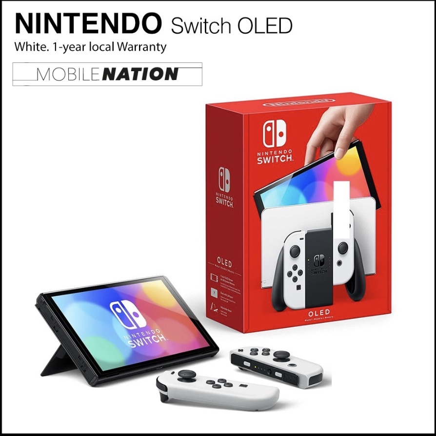 Nintendo Switch OLED Model Console | Local Singapore Set | 1 Year ...