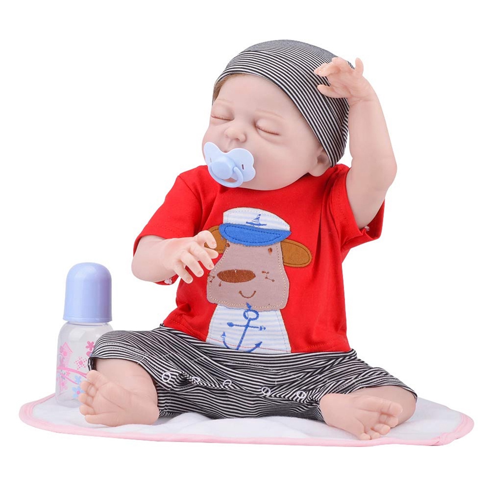 Realistic Rebirth Doll 56cm/22 Inch Realistic Newborn Doll Vinyl Full ... Realistic Rebirth Doll 56cm/22 Inch Realistic Newborn Doll Vinyl Full ...