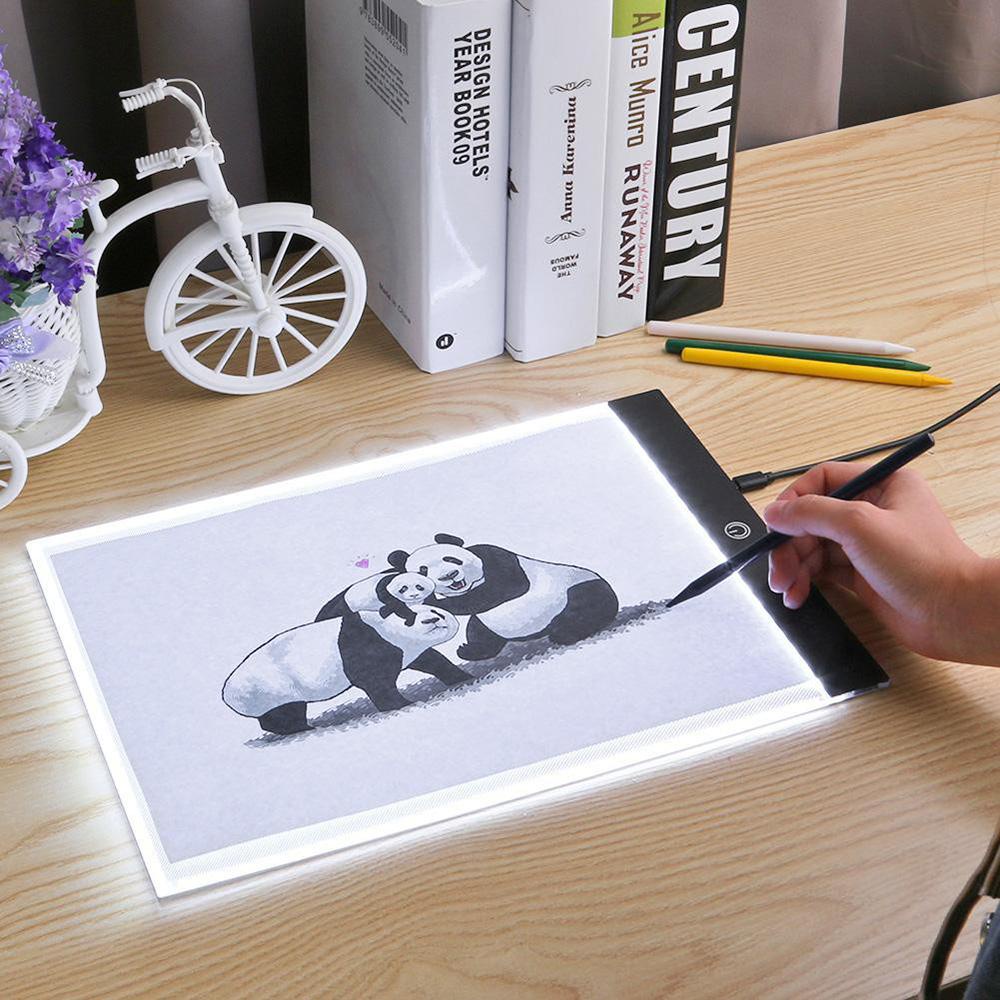 A5(24x15cm) Led Drawing Board Drawing Tablet A5 Led Drawing Tracing ...
