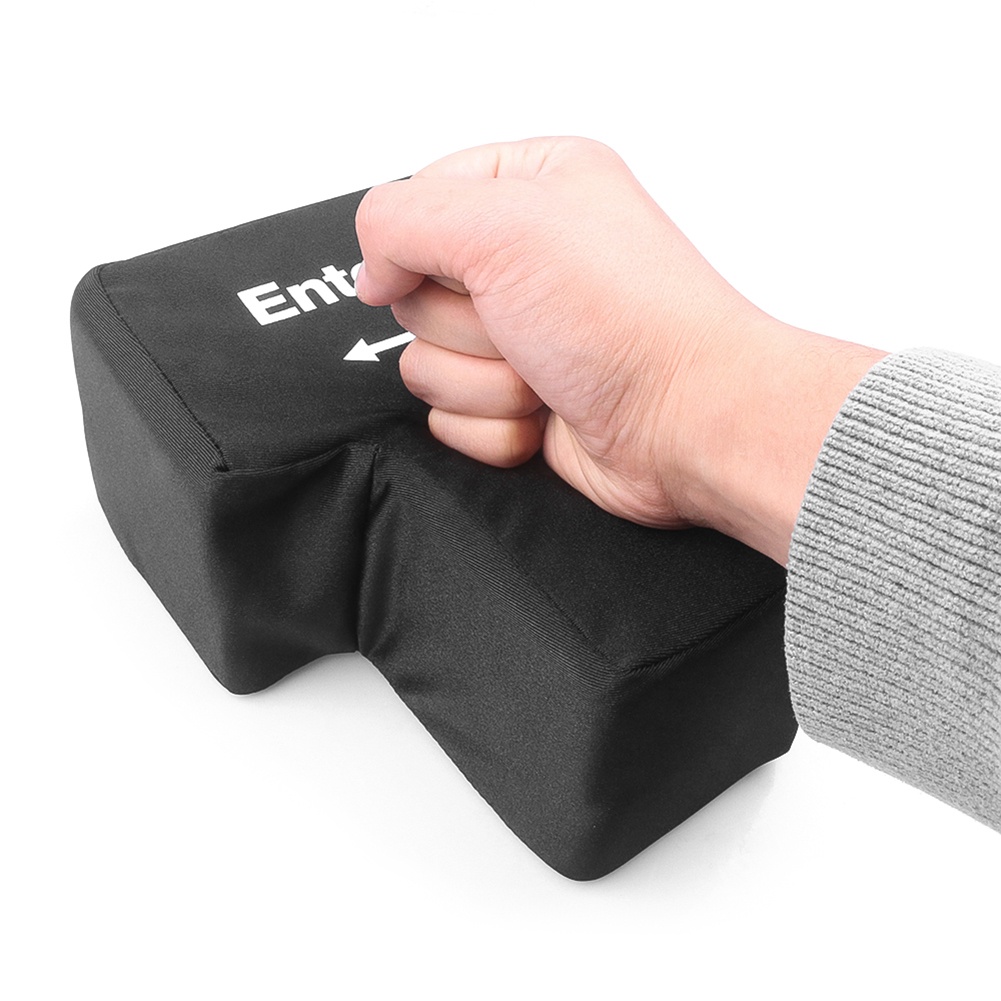 [myhomever.sg] Anti-Stress Computer Huge Enter Key Big Giant USB ...
