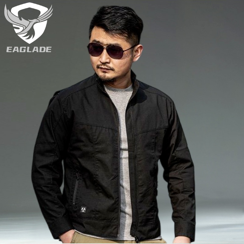 EAGLADE Tactical Bomber Pilot Men CK540 In Black Waterproof Windproof ...