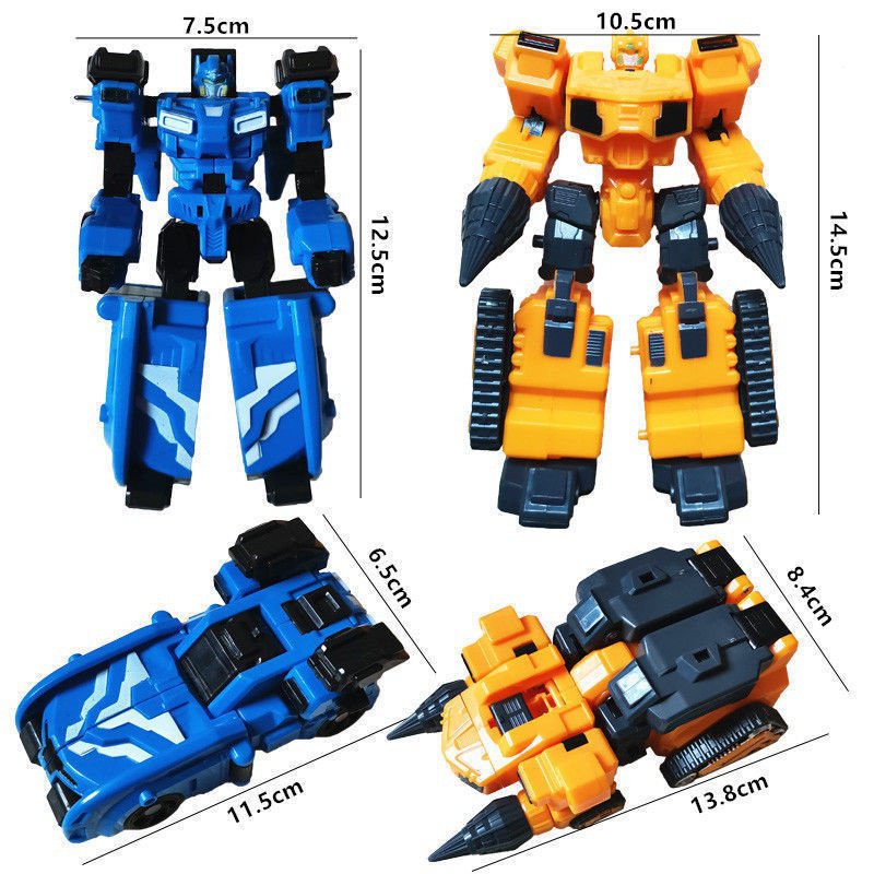 Mini Deformation Special Team X Toy Mech Secret Robot 2 Boys Children ...