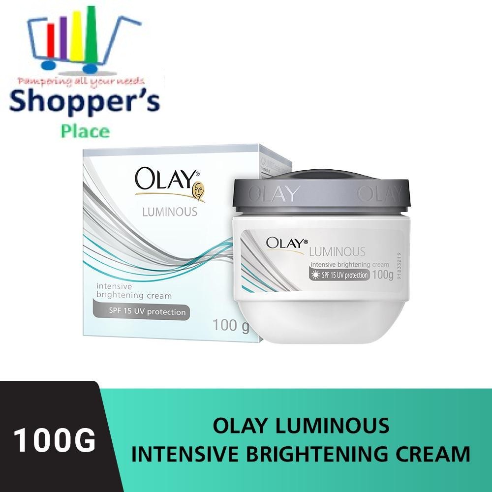 Olay Luminous Intensive Whitening Cream SPF15 (100g) | Shopee Singapore