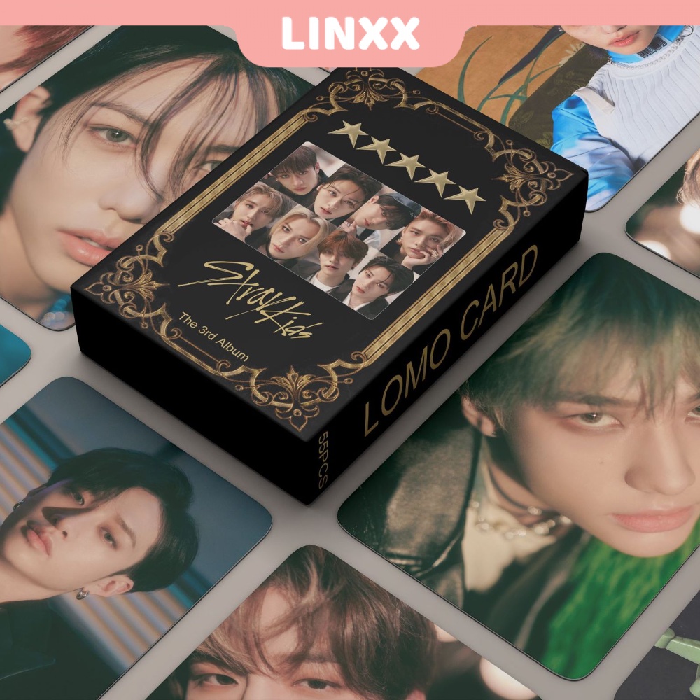 LINXX 55 Pcs Stray kids 5 star Album Lomo Card Kpop Photocards ...