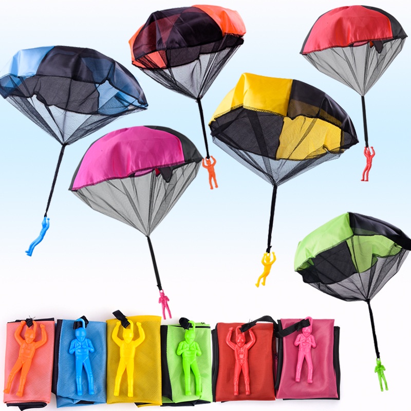 Multicolor Soldiers Parachute / High Quality Children's Hand-Thrown ...