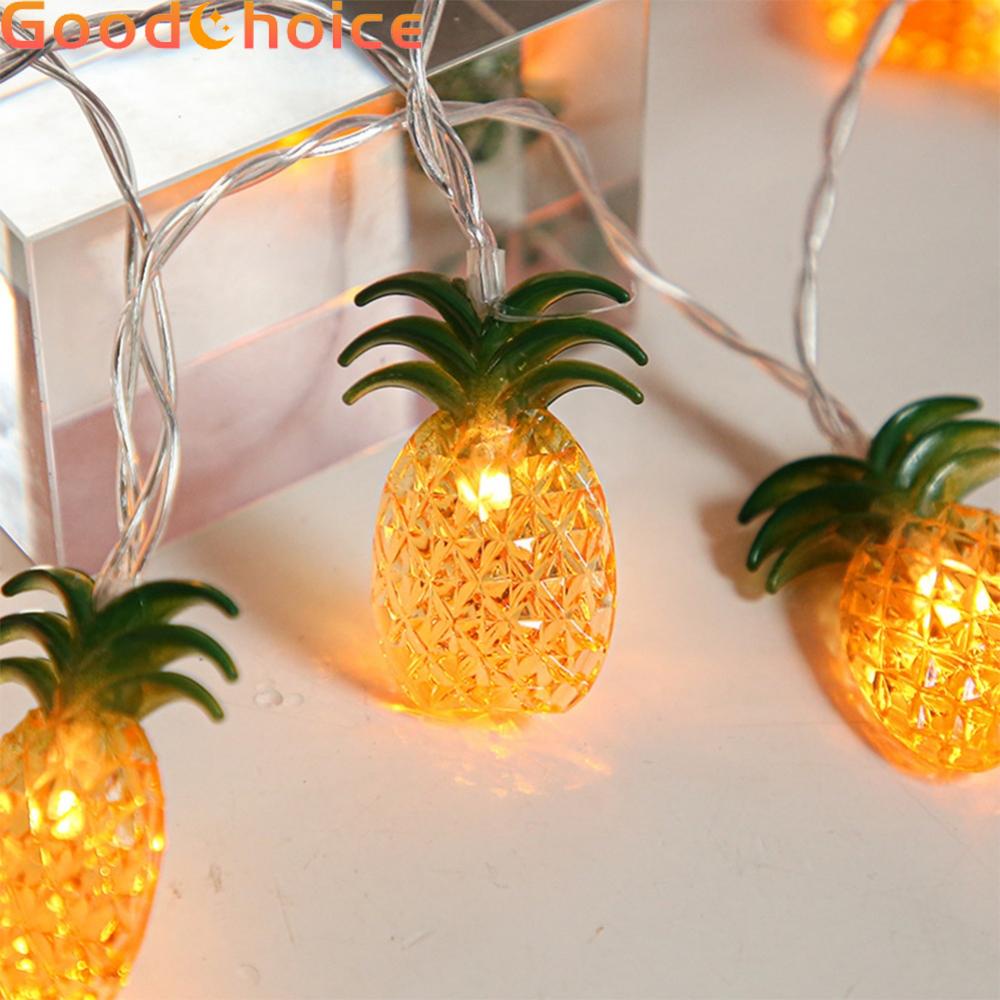 【3 Meters】Pineapple String Lights Warm White 20LED Lamps with Battery ...