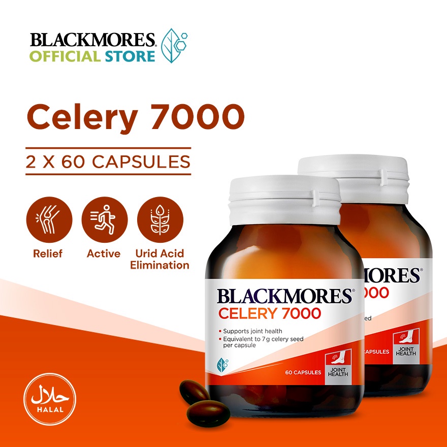 [Bundle of 2] Blackmores Celery 7000 Tablets (60s) | Shopee Singapore