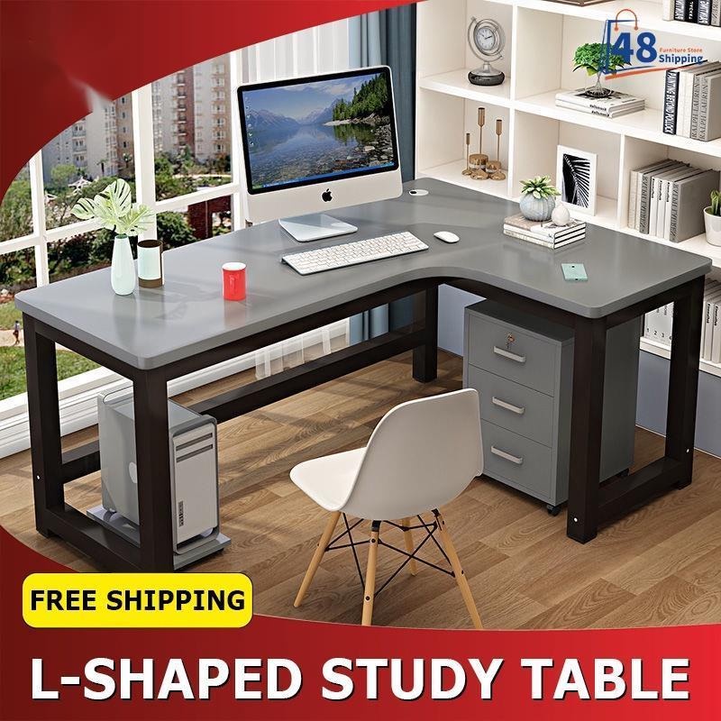 Computer Table Computer Desk Study Desk Office Desk Corner L-shaped ...