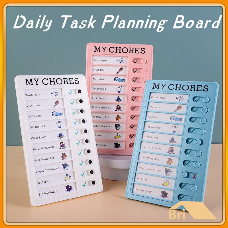Multi-purpose Wall Hanging Checklist Memo Boards Adjustable My Tasks Checklist Board For Home ...