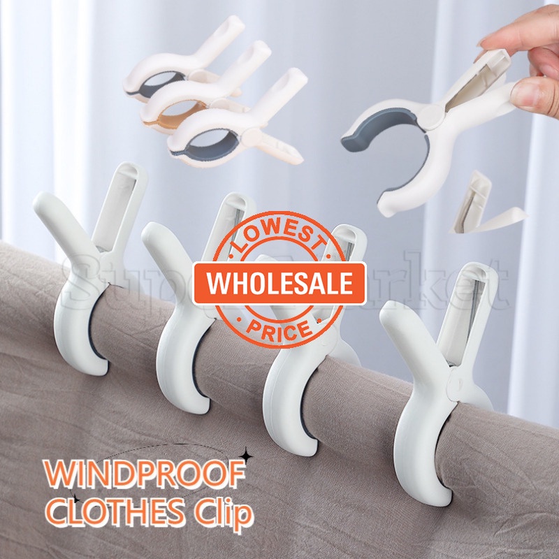 [ Wholesale Prices ] Strong Spring Wide Mouth Clothes Clip / Anti-slip ...