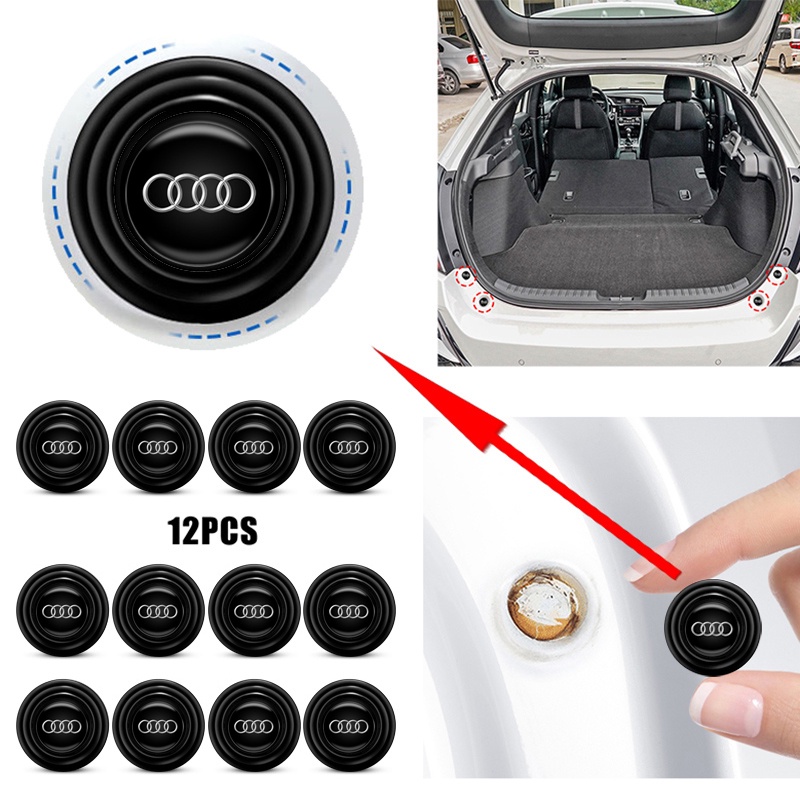 2.8cm Audi Car Door Shock Absorber Buffer Protective Stickers ...