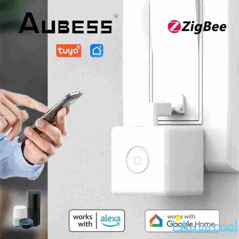 2023 Tuya Zigbee Wifi Bluetooth Smart Fingerbot Plus Robot Physical Button Pusher Switch Bot ...