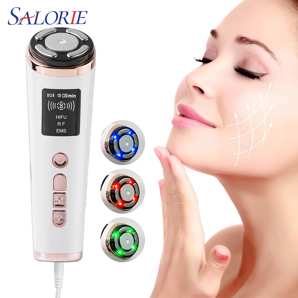 Mini HIFU Facial Lifting and Firming Anti Aging RF EMS Machine Beauty ...