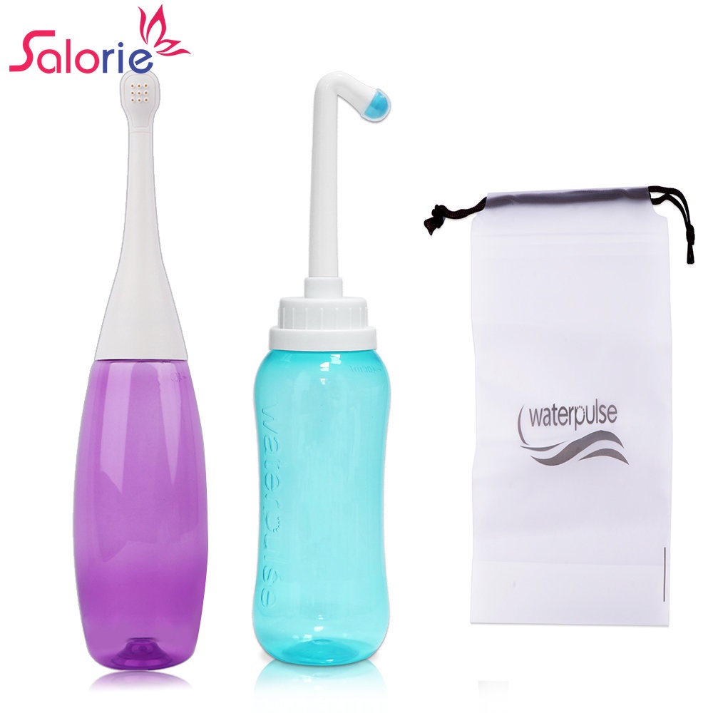 Salorie 400/450ml Portable Handheld Bidet Washing Bottle Cleaner Home Sprayer Baby Large ...