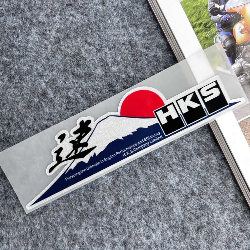 JDM Japanese Style HKS Japan Mount Fuji Car Stickers Motorcycle Scooter ...