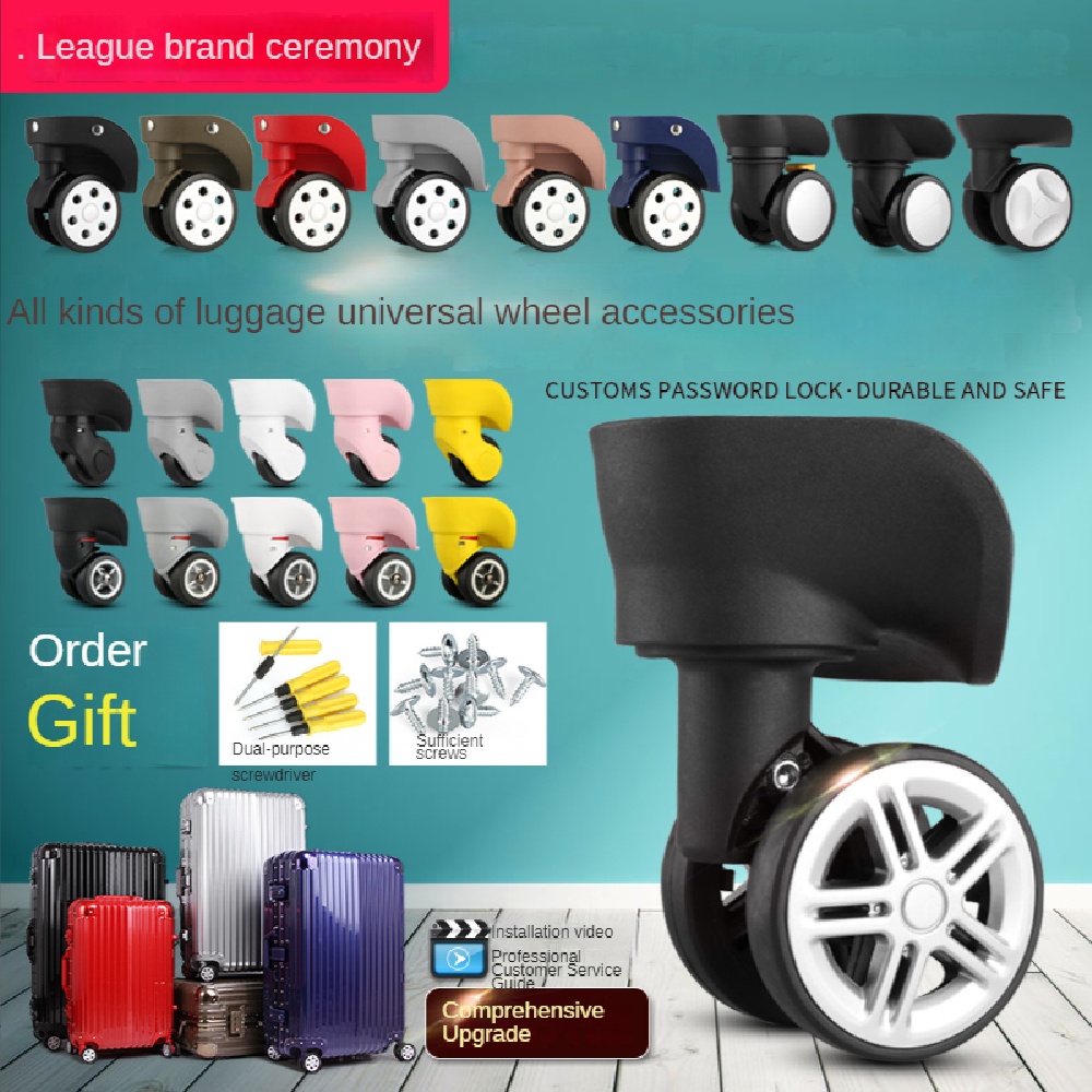 Trolley case universal wheel suitcase wheel suitcase accessories repair ...