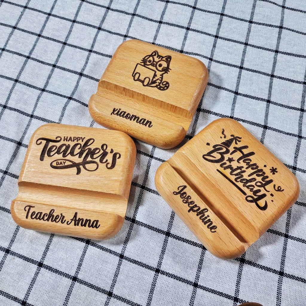 Personalised handphone stand Customised phone holder | Farewell Gifts ...