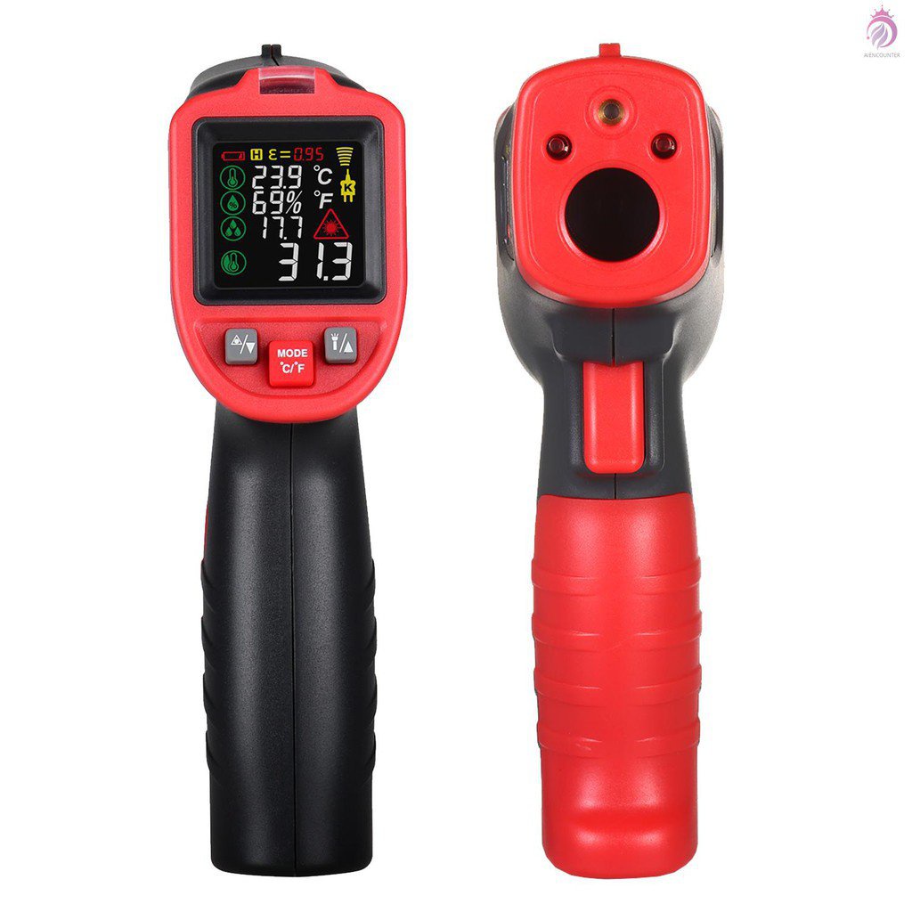 wintact -50℃～1050℃ Infrared Thermometer Professional Industrial Thermometer Multi-Purpose ...