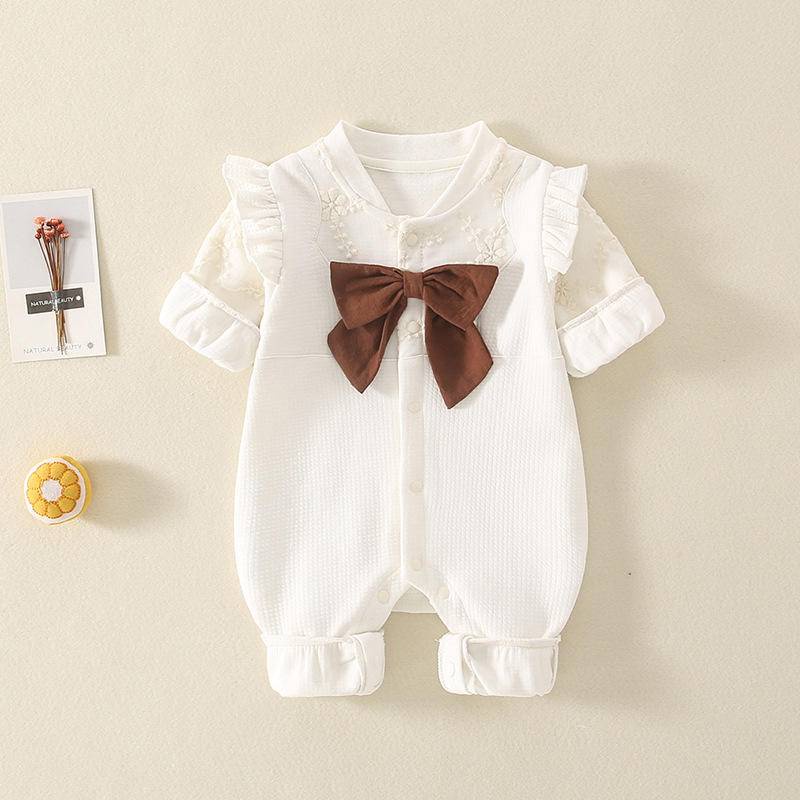 Newborn girl clothes, full moon, hundred days clothes, cute baby ...
