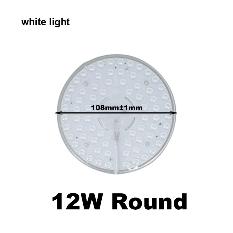 36W 24W 12W LED Ring PANEL Circle white Light source SMD2835 chips LED ...
