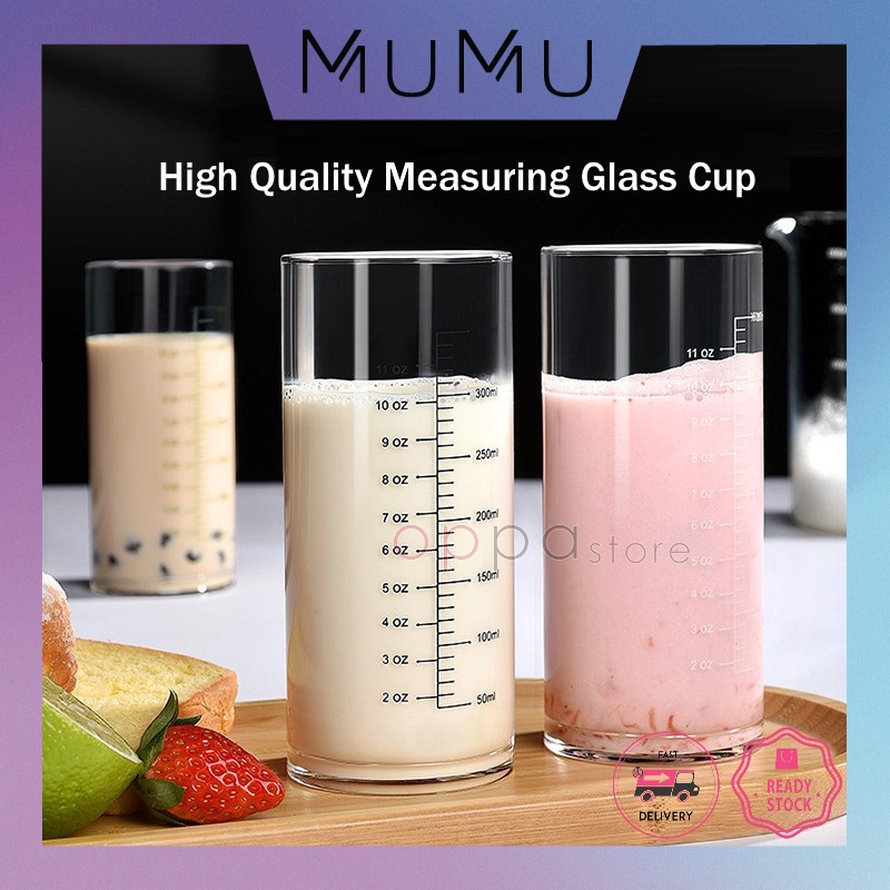 MUMU High Quality Heat Resistant Measuring Cup Thickened Base Scale Jug ...