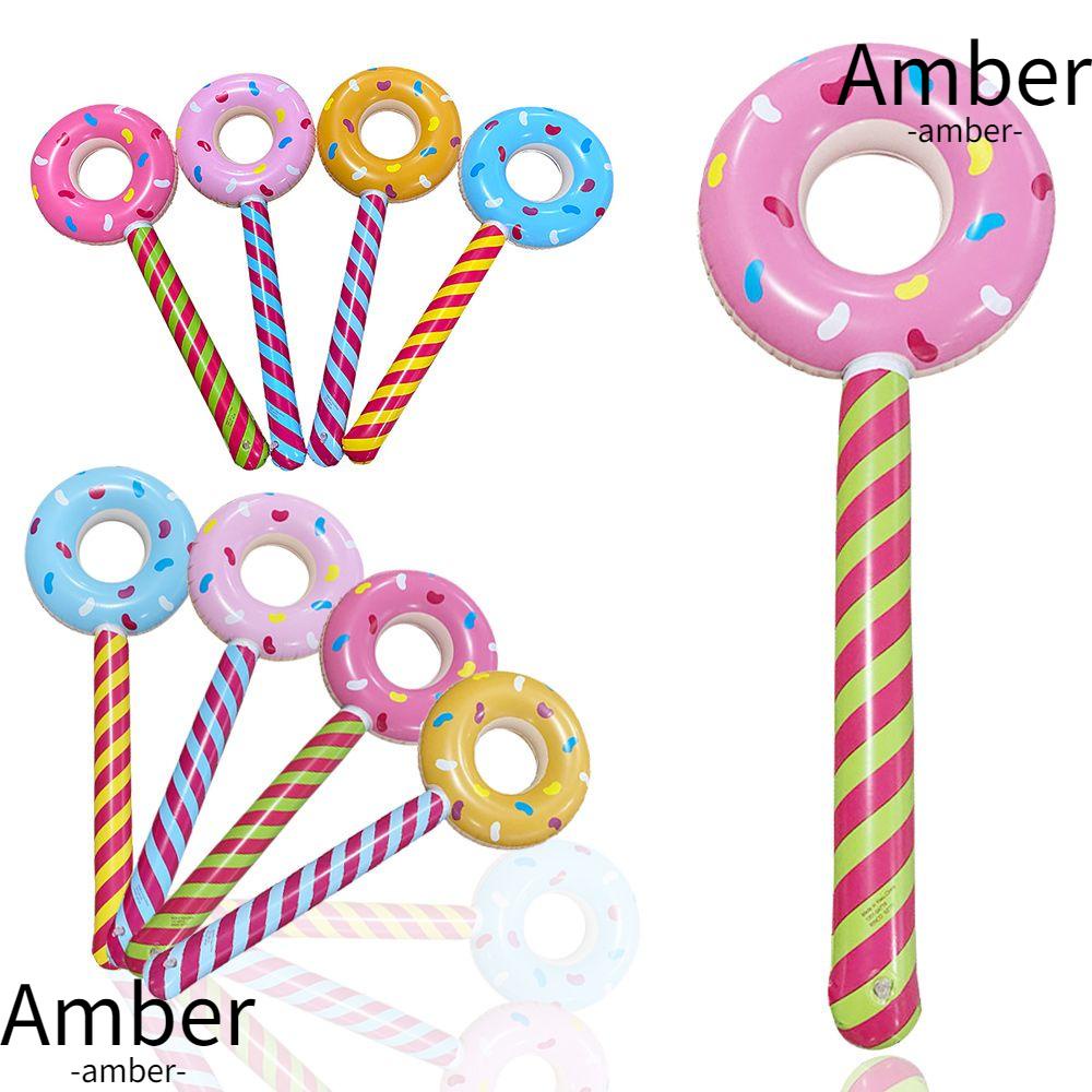 AMBER 2Pcs Inflatable Donut Large Float Donut Shape Balloon Birthday ...