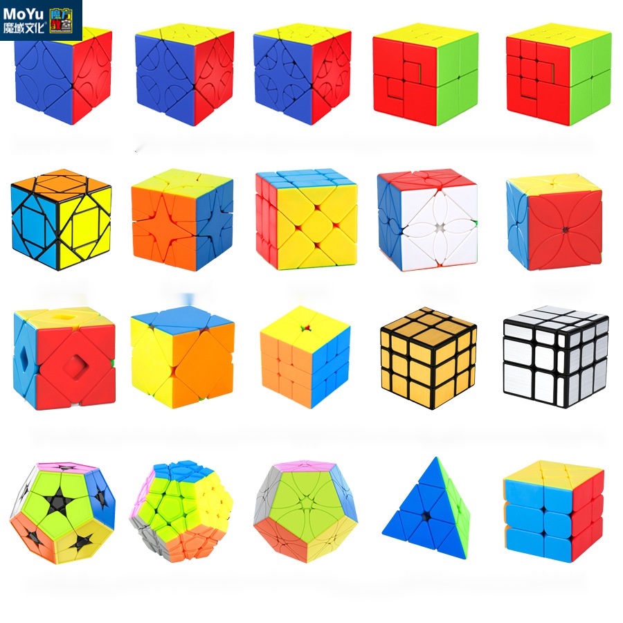 MoYu Speed Cube 2x2x2 3x3x3 Cube Fisher Cube Pyraminx Megaminx Skewb Ivy Cube Smooth Magic Cubes ...