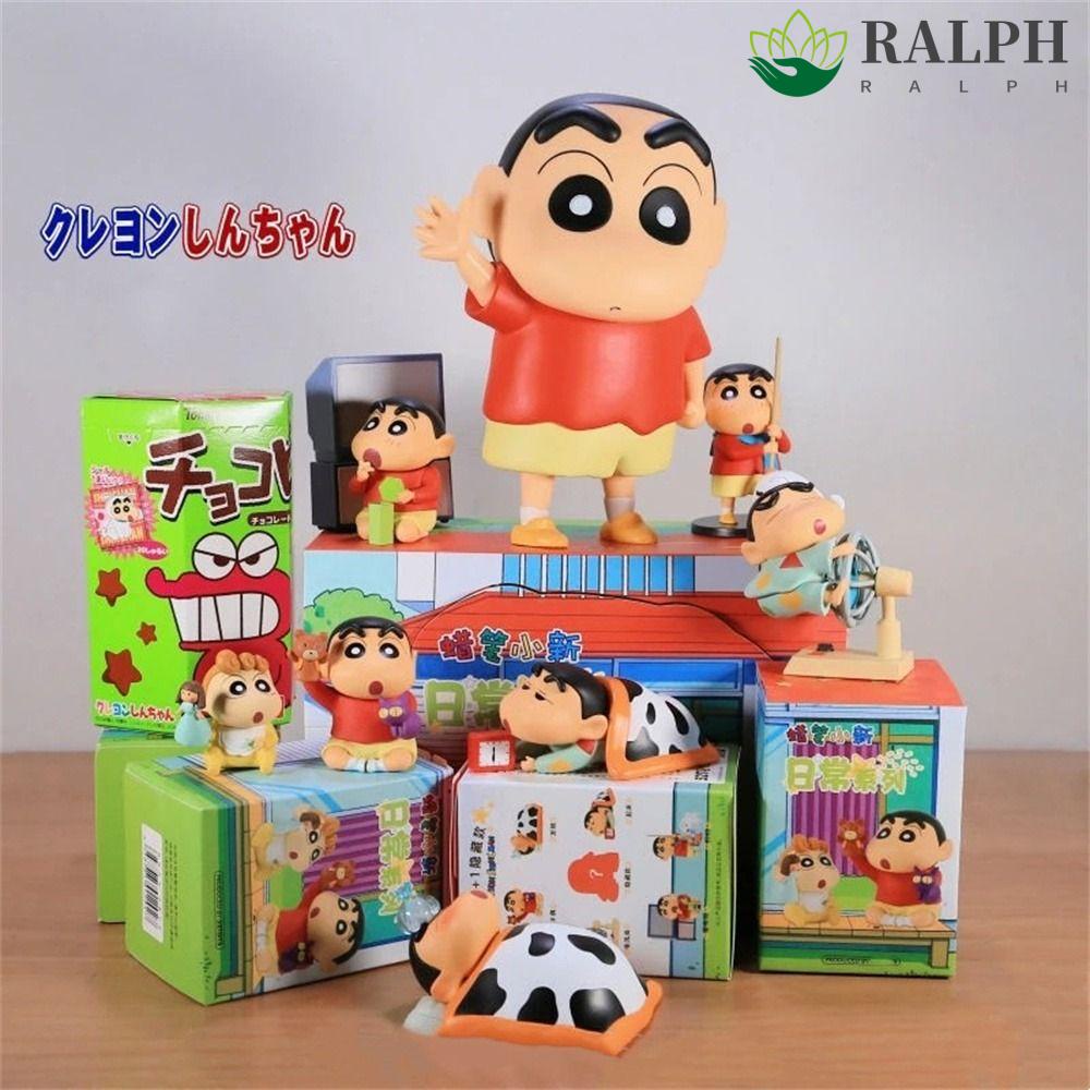 RALPH Crayon Shin-chan Figure Birthday Gift Cosplay Anime Model Toy ...