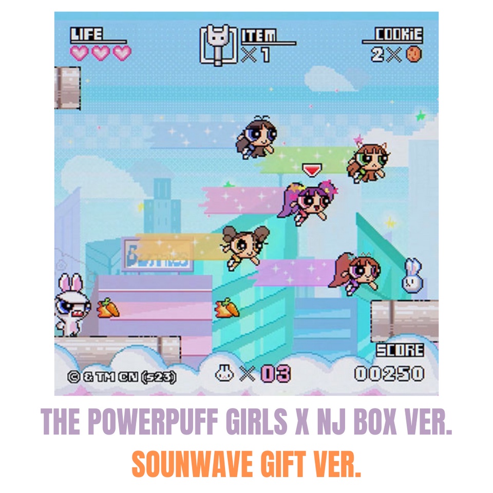 Newjeans Get Up 2nd Ep Album The Powerpuff Girls X Nj Box Ver