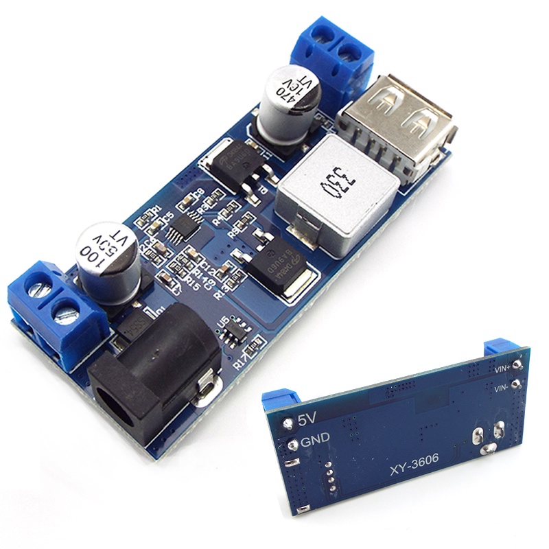 DC-DC 24V/12V To 5V 5A Step Down Power Supply Buck Converter Replace ...