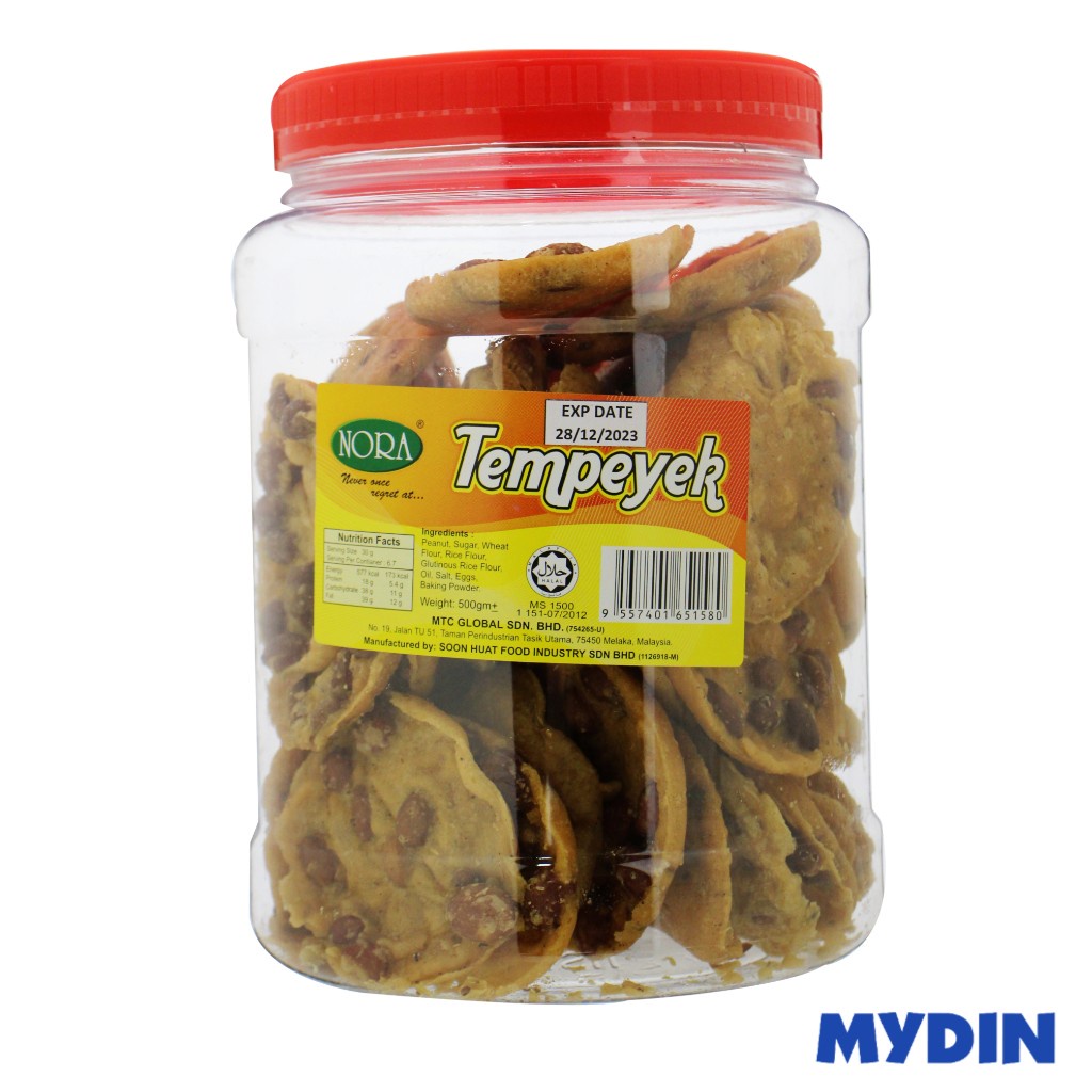 Nora Traditional Cookies - Tempeyek (550g) | Shopee Singapore