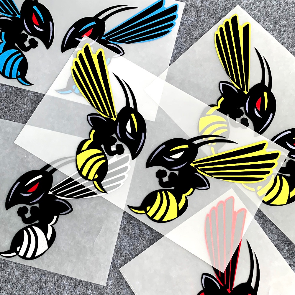 JDM Hornet Bees Reflective Waterproof Motorcycle Scooter Car Styling ...