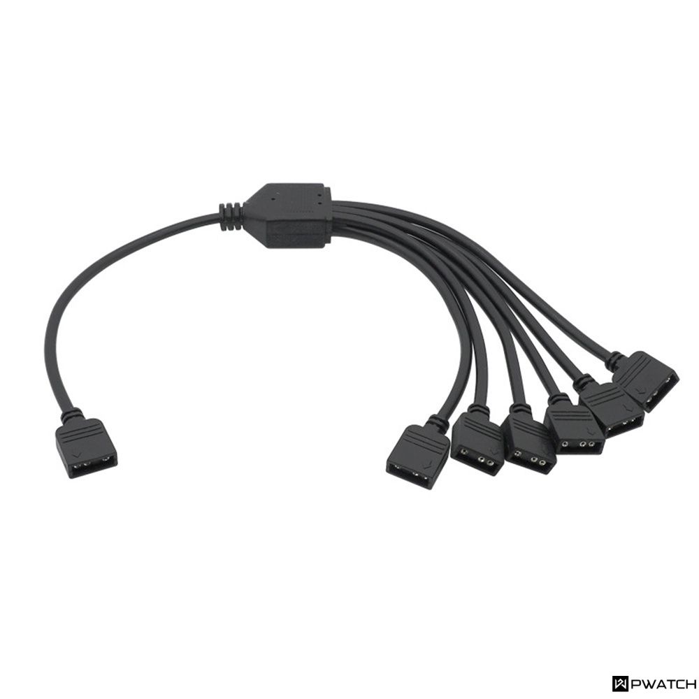 5v 3 Pin Computer Motherboard Extension Cable Rgb Interface Connector ...