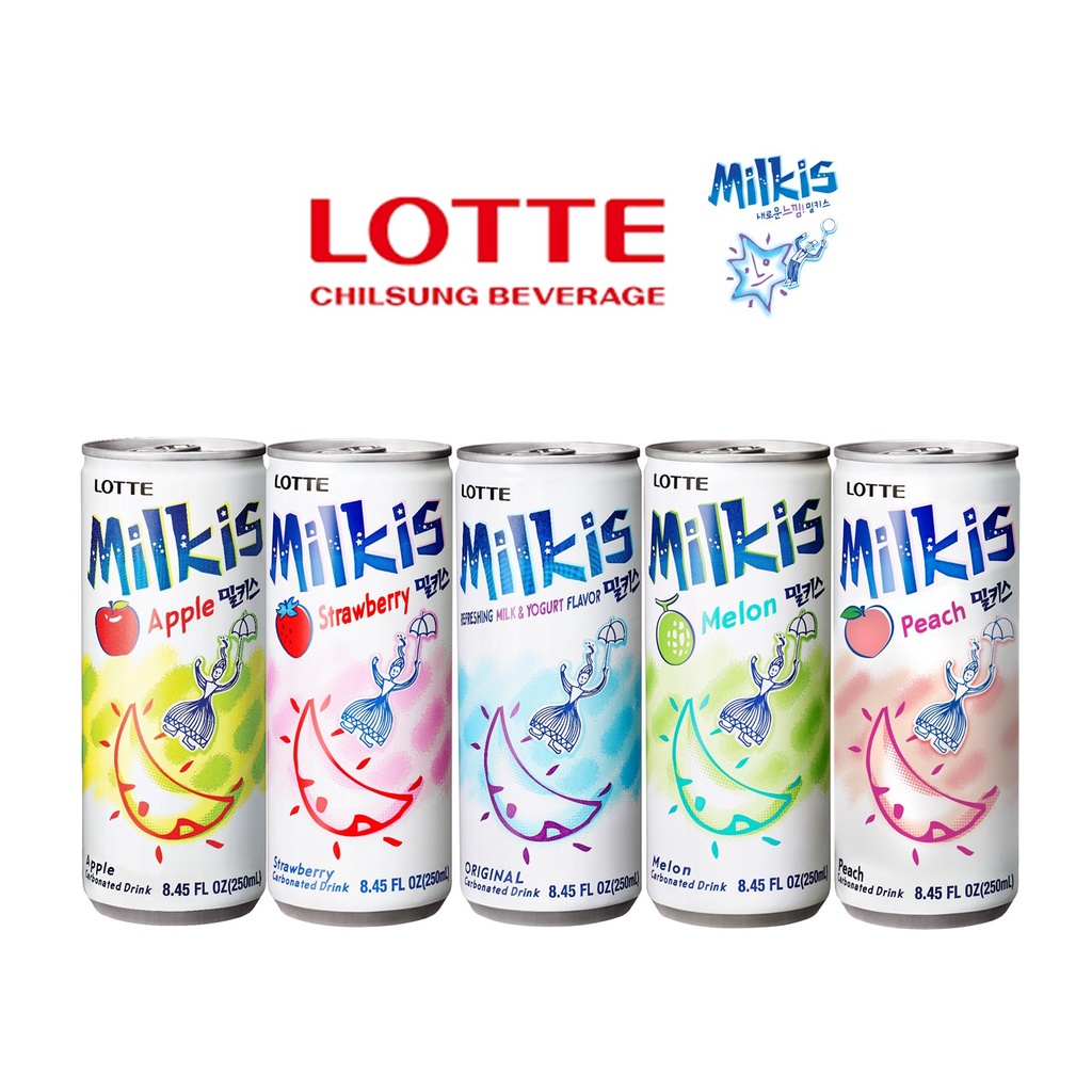 Halal Korea Lotte Milkis Drink 250ML | Shopee Singapore
