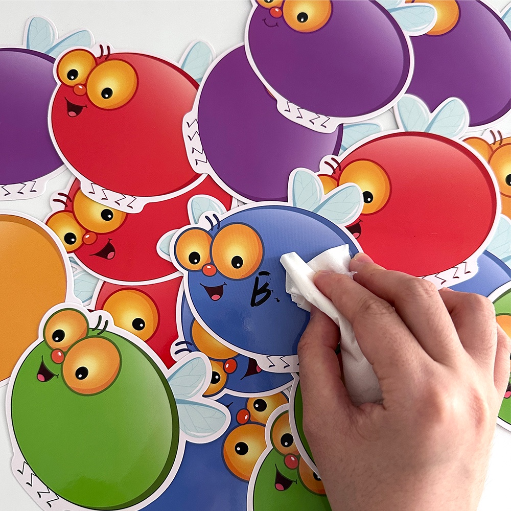 Sight Word Swat Erasable Flashcards Fly Swatter for Kids Baby Learning ...