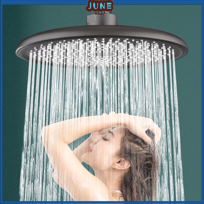 9 Inch Pressurized Shower Head 360° Rotation Bathroom Top Spray Bath ...