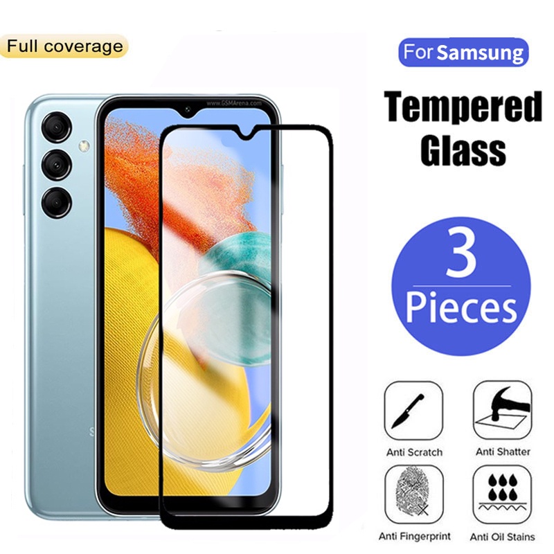 Full Cover Tempered Glass for Samsung Galaxy A55 A35 5G 2025 A05 A05S ...
