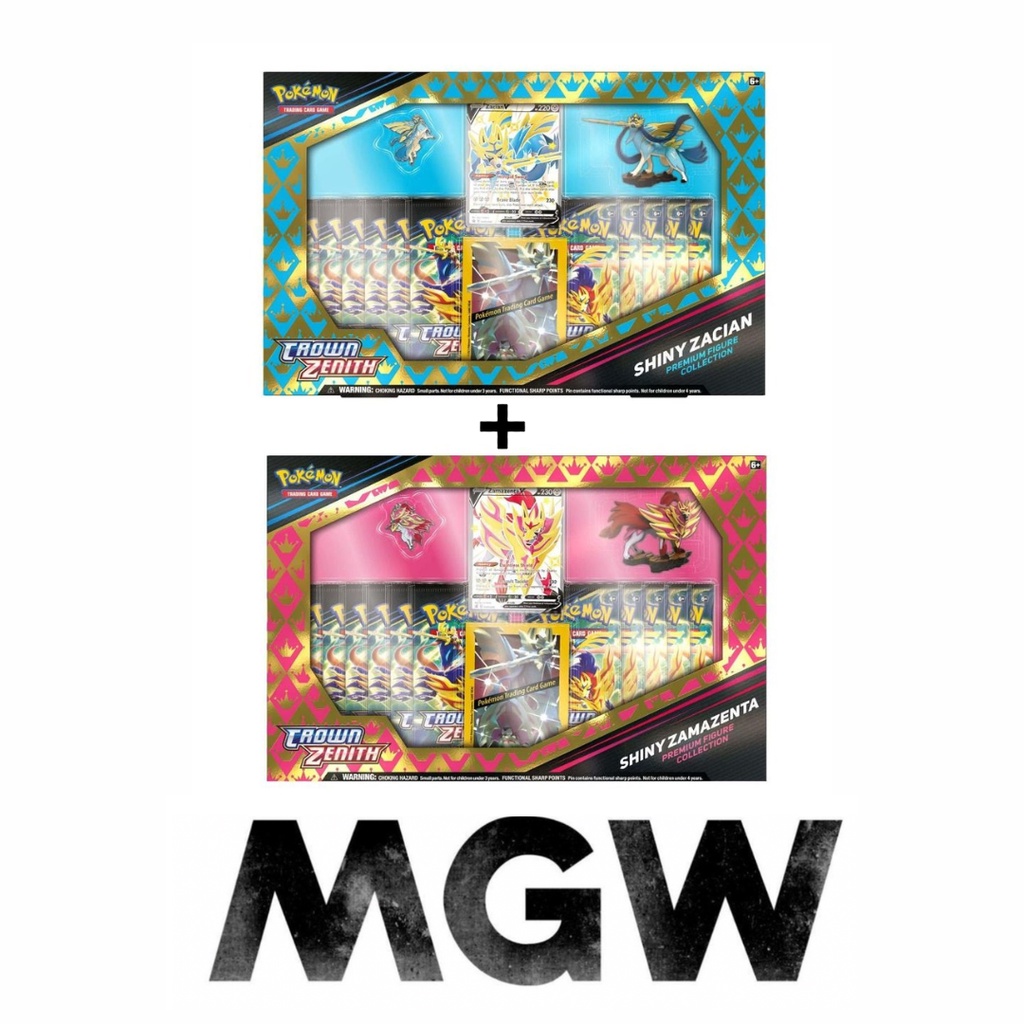 Pokemon TCG SS12.5 Crown Zenith Premium Figure Collection Box Set ...