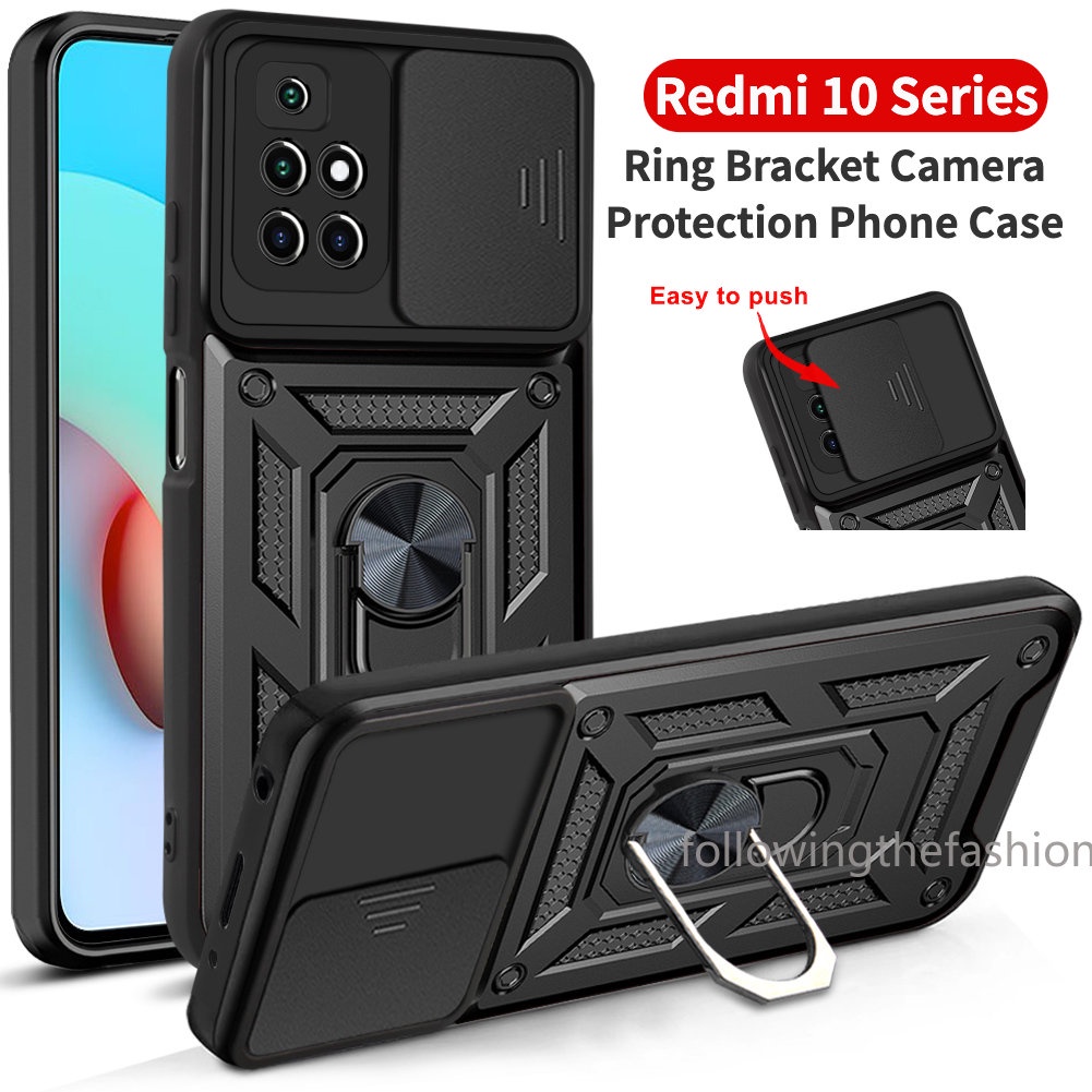 Casing For Xiaomi Redmi 10 4G 10X 10A 10C Prime 5G Phone Case Armor Car ...