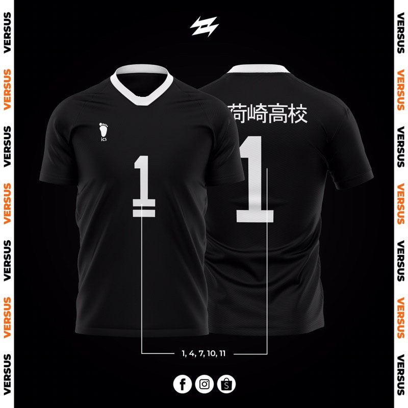 Ready Stock Haikyuu Inarizaki Full Sublimation Jersey | Shopee Singapore