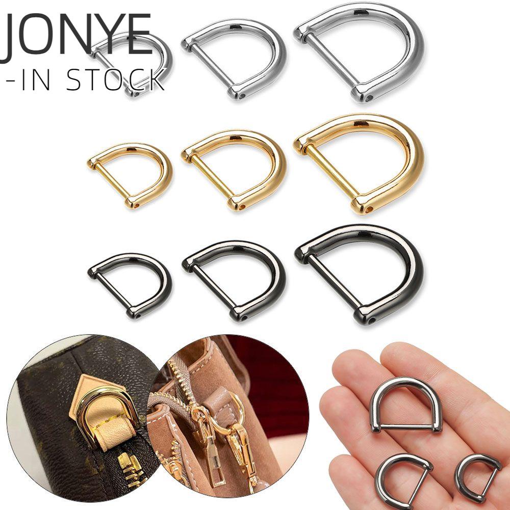 JONY DIY D Ring Clasp Screw D Buckle Bag Strap Accessories Detachable ...