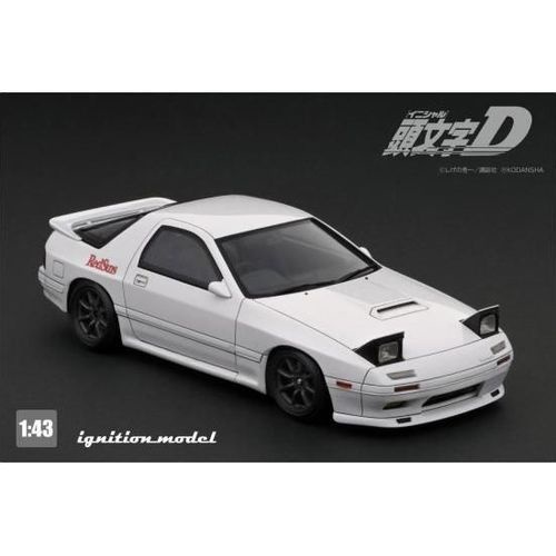 Ignition Model Initial D Mazda Savanna RX-7 Infini FC3S White Diecast Car | Shopee Singapore